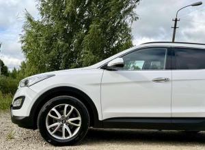 Balts Hyundai Santa Fe 2015 Šauļi, ar dzinēja tilpumu 2.20 L un nobraukumu 195 tūkst. km par 14999 €, foto 12 vietnē AUTOMOTO.COM.LV