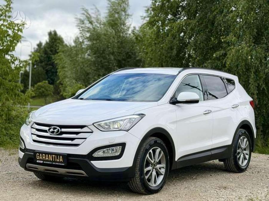 Balts Hyundai Santa Fe 2015 Šauļi, ar dzinēja tilpumu 2.20 L un nobraukumu 195 tūkst. km par 14999 €, foto 20 vietnē AUTOMOTO.COM.LV