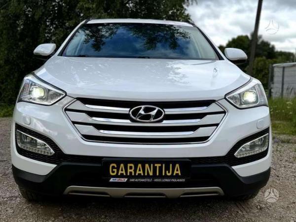 Balts Hyundai Santa Fe 2015 Šauļi, ar dzinēja tilpumu 2.20 L un nobraukumu 195 tūkst. km par 14999 €, foto 5 vietnē AUTOMOTO.COM.LV