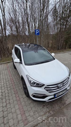 Balts Hyundai Santa Fe 2015 Tukums, ar dzinēja tilpumu 2.20 L un nobraukumu 255 tūkst. km par 12000 €, foto  vietnē AUTOMOTO.COM.LV