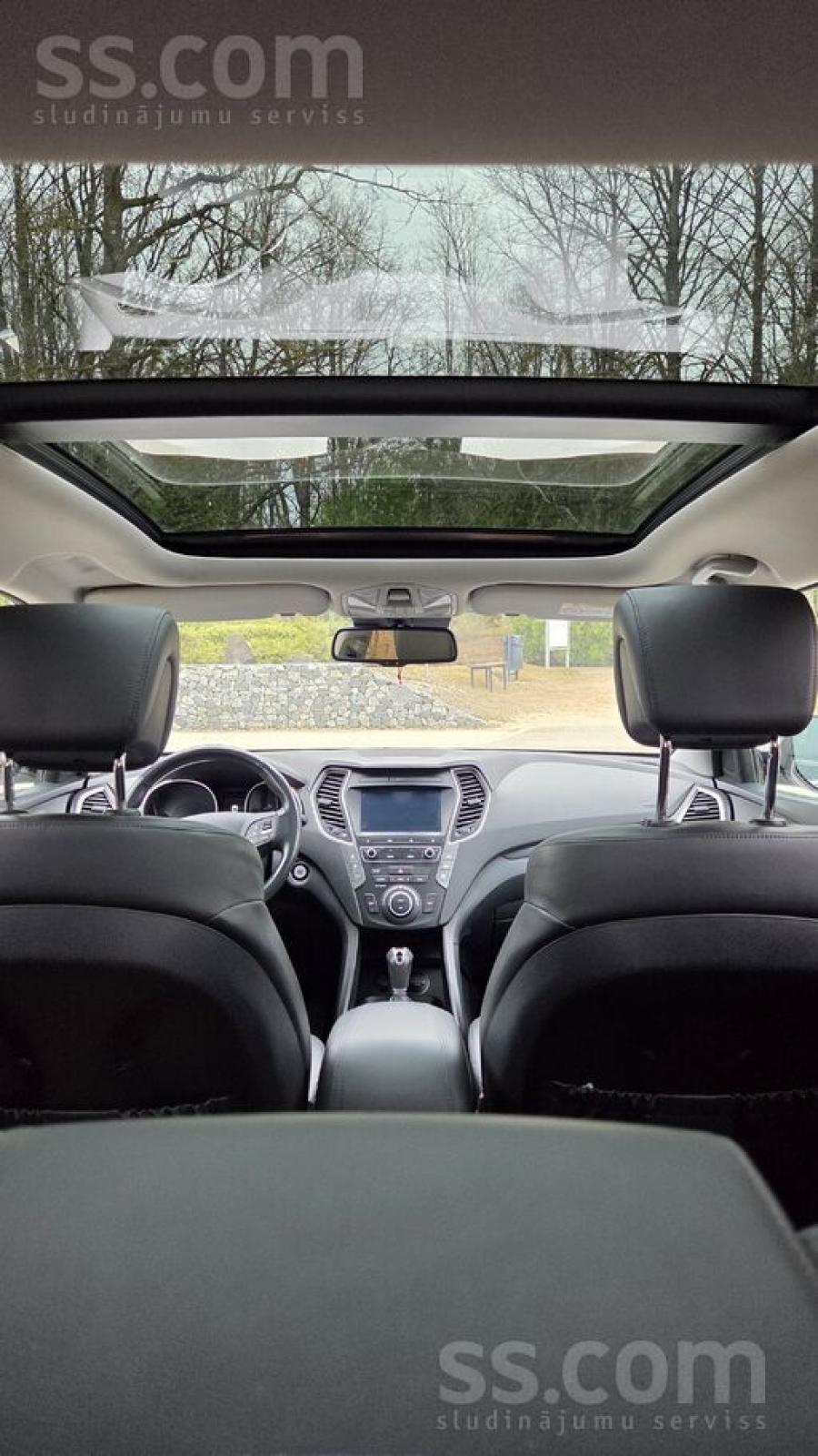 Balts Hyundai Santa Fe 2015 Tukums, ar dzinēja tilpumu 2.20 L un nobraukumu 255 tūkst. km par 12000 €, foto 8 vietnē AUTOMOTO.COM.LV