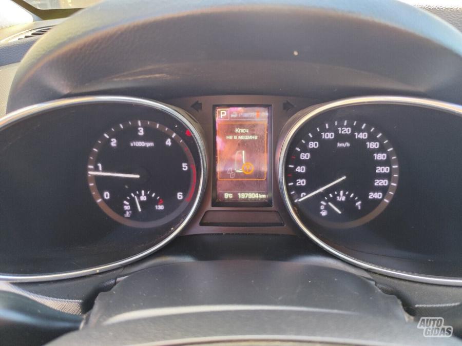 Balts Hyundai Santa Fe 2016 Šauļi, ar dzinēja tilpumu 2.20 L un nobraukumu 197 tūkst. km par 14500 €, foto 11 vietnē AUTOMOTO.COM.LV