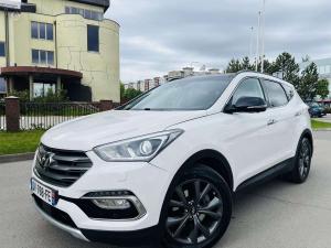 Balts Hyundai Santa Fe 2016 Kauņa, ar dzinēja tilpumu 2.20 L un nobraukumu 228 tūkst. km par 12500 €, foto 3 vietnē AUTOMOTO.COM.LV