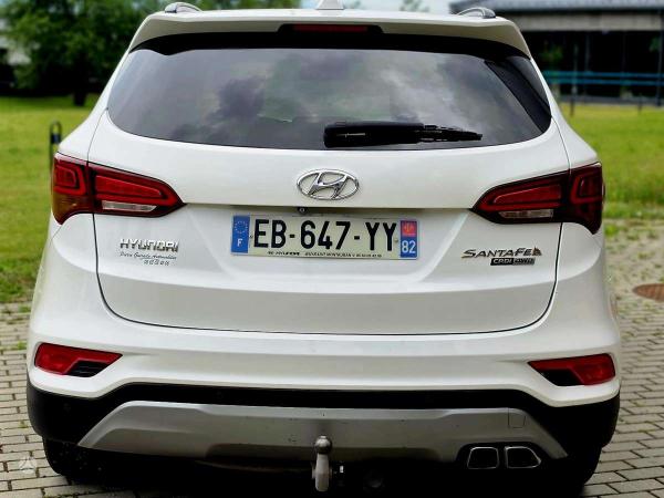 Balts Hyundai Santa Fe 2016 Tauragė, ar dzinēja tilpumu 2.20 L un nobraukumu 238 tūkst. km par 12300 €, foto 6 vietnē AUTOMOTO.COM.LV