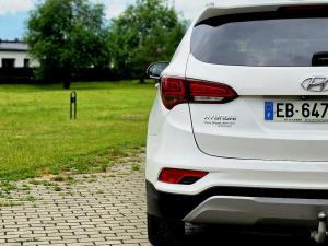 Balts Hyundai Santa Fe 2016 Tauragė, ar dzinēja tilpumu 2.20 L un nobraukumu 238 tūkst. km par 12300 €, foto 14 vietnē AUTOMOTO.COM.LV