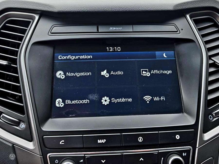 Balts Hyundai Santa Fe 2016 Tauragė, ar dzinēja tilpumu 2.20 L un nobraukumu 238 tūkst. km par 12300 €, foto 29 vietnē AUTOMOTO.COM.LV