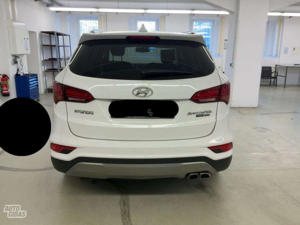 Balts Hyundai Santa Fe 2017 Kauņa, ar dzinēja tilpumu 2.20 L un nobraukumu 97 tūkst. km par 23317 €, foto 2 vietnē AUTOMOTO.COM.LV