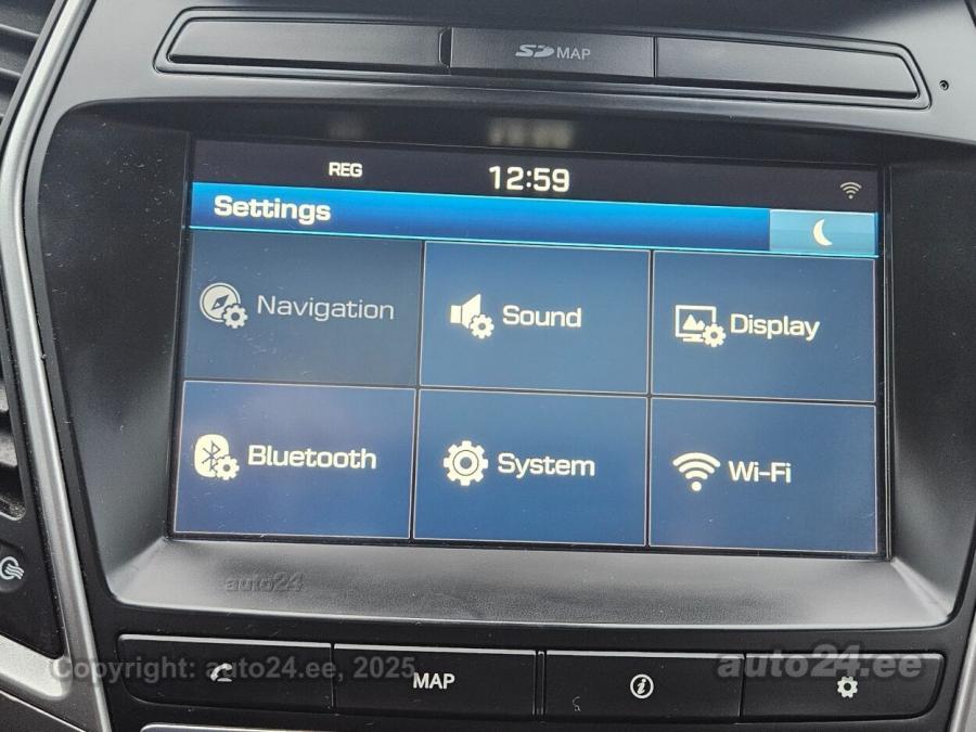 Белый Хендай Санта Фе 2017 в Таллин, объемом двигателя 2.20 л и пробегом 200 тыс. км за 17900 €, фото 16 на AUTOMOTO.COM.LV