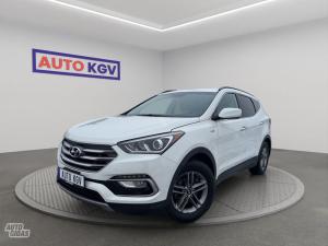 Balts Hyundai Santa Fe 2017 Viļņa, ar dzinēja tilpumu 2.40 L un nobraukumu 88 tūkst. km par 13399 €, foto  vietnē AUTOMOTO.COM.LV