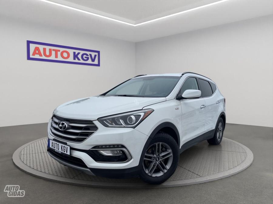 Balts Hyundai Santa Fe 2017 Viļņa, ar dzinēja tilpumu 2.40 L un nobraukumu 88 tūkst. km par 13399 €, foto 1 vietnē AUTOMOTO.COM.LV