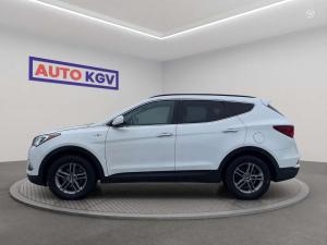 White Hyundai Santa Fe 2017 in Vilnius, with an engine capacity of 2.40 L and mileage of 88 thousand km for 10999 €, photo 3 on AUTOMOTO.COM.LV