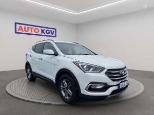 White Hyundai Santa Fe 2017 in Vilnius, with an engine capacity of 2.40 L and mileage of 88 thousand km for 10999 €, photo 7 on AUTOMOTO.COM.LV