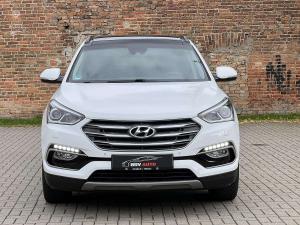White Hyundai Santa Fe 2017 in Kedainiai, with an engine capacity of 2.20 L and mileage of 123 thousand km for 14750 €, photo 4 on AUTOMOTO.COM.LV