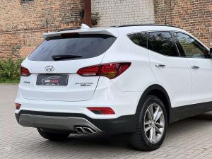 White Hyundai Santa Fe 2017 in Kedainiai, with an engine capacity of 2.20 L and mileage of 123 thousand km for 14750 €, photo 22 on AUTOMOTO.COM.LV