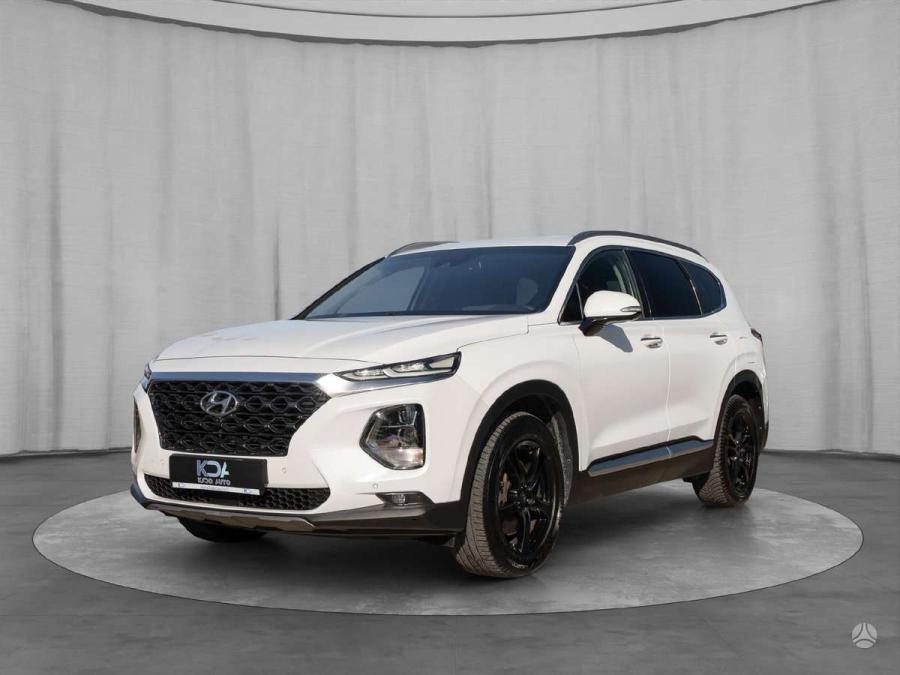 Balts Hyundai Santa Fe 2019 Marijampole, ar dzinēja tilpumu 2.20 L un nobraukumu 209 tūkst. km par 19250 €, foto 5 vietnē AUTOMOTO.COM.LV