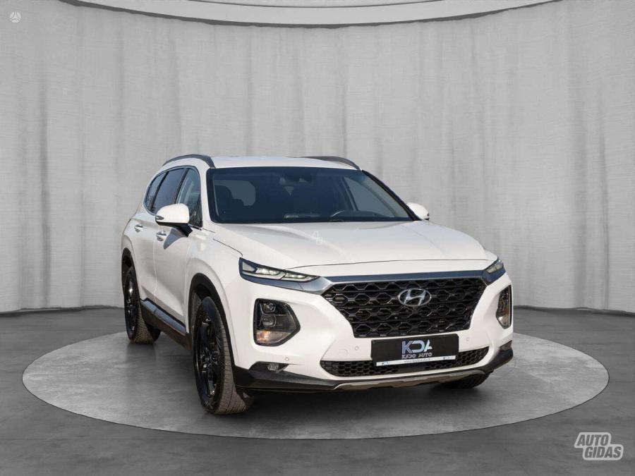 Balts Hyundai Santa Fe 2019 Marijampole, ar dzinēja tilpumu 2.20 L un nobraukumu 209 tūkst. km par 19250 €, foto 2 vietnē AUTOMOTO.COM.LV
