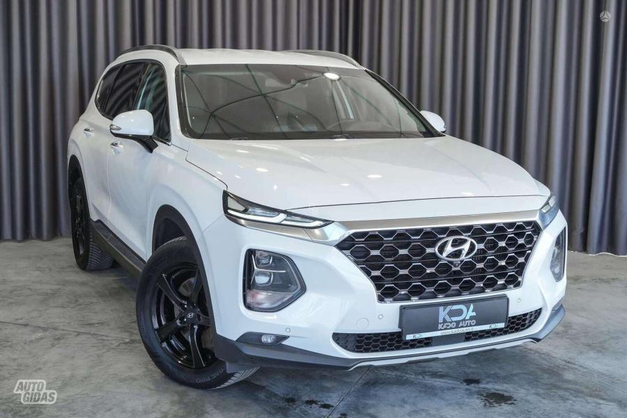 Balts Hyundai Santa Fe 2019 Marijampole, ar dzinēja tilpumu 2.20 L un nobraukumu 209 tūkst. km par 19150 €, foto 2 vietnē AUTOMOTO.COM.LV