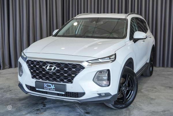 Balts Hyundai Santa Fe 2019 Marijampole, ar dzinēja tilpumu 2.20 L un nobraukumu 209 tūkst. km par 18950 €, foto 5 vietnē AUTOMOTO.COM.LV