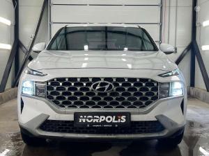 Balts Hyundai Santa Fe 2020 Viļņa, ar dzinēja tilpumu 2.15 L un nobraukumu 237 tūkst. km par 22300 €, foto 2 vietnē AUTOMOTO.COM.LV
