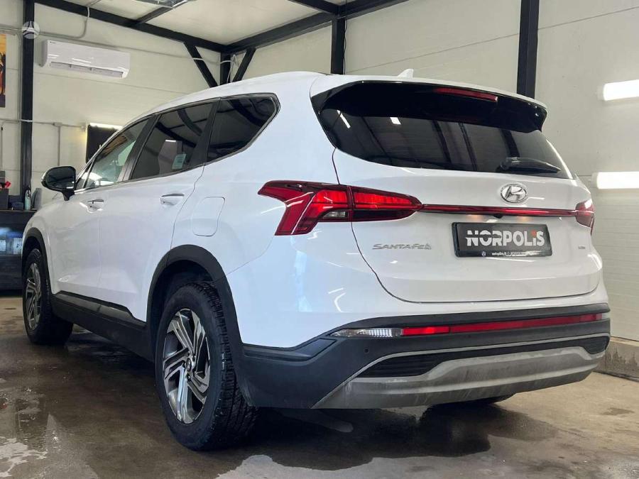 Balts Hyundai Santa Fe 2020 Viļņa, ar dzinēja tilpumu 2.15 L un nobraukumu 237 tūkst. km par 22300 €, foto 6 vietnē AUTOMOTO.COM.LV