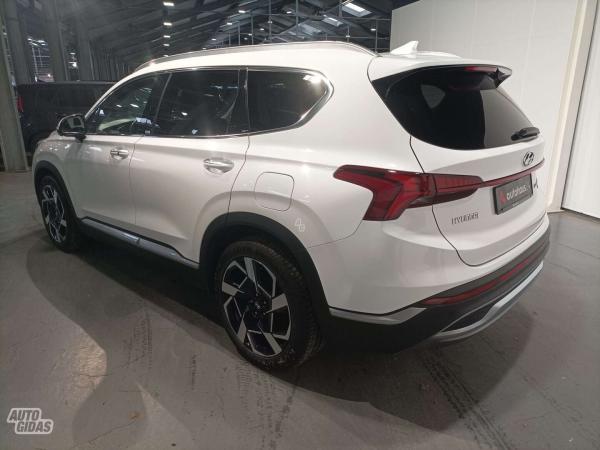Balts Hyundai Santa Fe 2021 Kauņa, ar dzinēja tilpumu 2.20 L un nobraukumu 96 tūkst. km par 32633 €, foto 4 vietnē AUTOMOTO.COM.LV