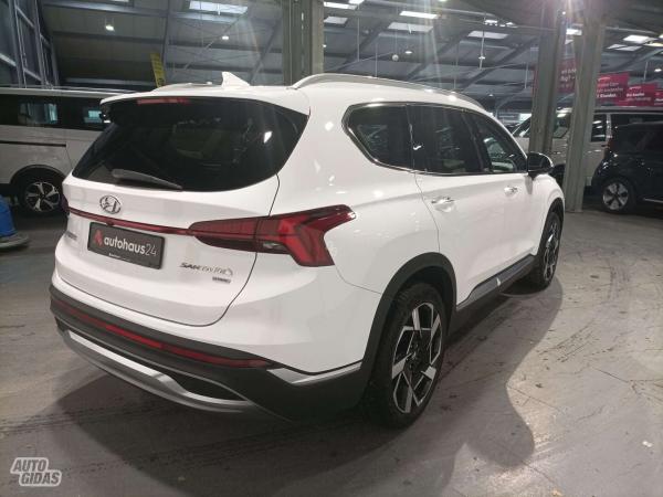 Balts Hyundai Santa Fe 2021 Kauņa, ar dzinēja tilpumu 2.20 L un nobraukumu 96 tūkst. km par 32633 €, foto 5 vietnē AUTOMOTO.COM.LV