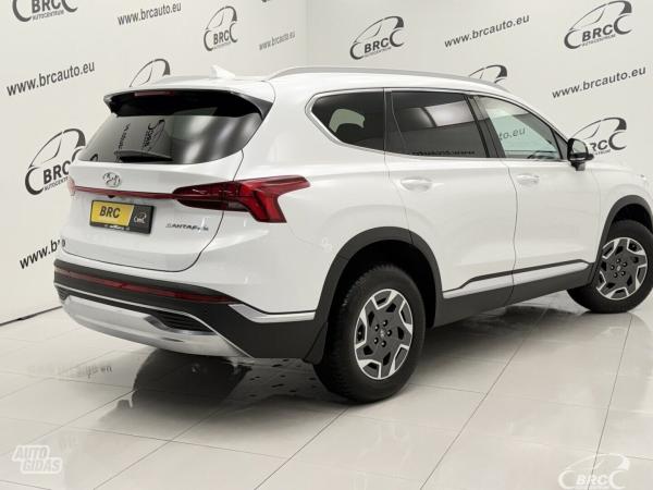 Balts Hyundai Santa Fe 2021 Avižieniai, ar dzinēja tilpumu 1.60 L un nobraukumu 37 tūkst. km par 24900 €, foto 2 vietnē AUTOMOTO.COM.LV