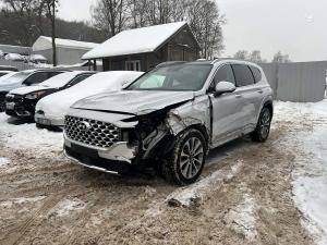 Balts Hyundai Santa Fe 2021 Kauņa, ar dzinēja tilpumu 1.60 L un nobraukumu 29 tūkst. km par 14900 €, foto 2 vietnē AUTOMOTO.COM.LV