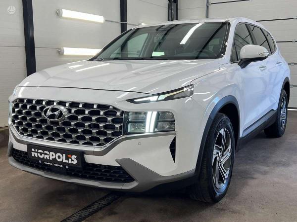 Balts Hyundai Santa Fe 2021 Viļņa, ar dzinēja tilpumu 2.15 L un nobraukumu 268 tūkst. km par 18500 €, foto 3 vietnē AUTOMOTO.COM.LV