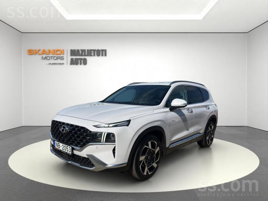 Balts Hyundai Santa Fe 2021 Rīga, ar dzinēja tilpumu 2.20 L un nobraukumu 152 tūkst. km par 23990 €, foto 1 vietnē AUTOMOTO.COM.LV