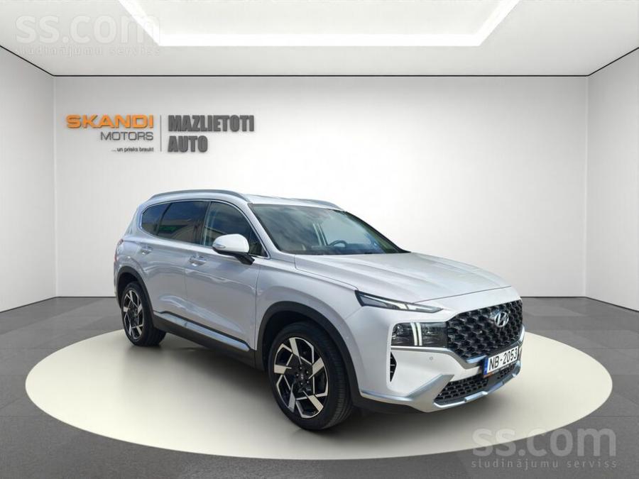 Balts Hyundai Santa Fe 2021 Rīga, ar dzinēja tilpumu 2.20 L un nobraukumu 152 tūkst. km par 23990 €, foto 9 vietnē AUTOMOTO.COM.LV