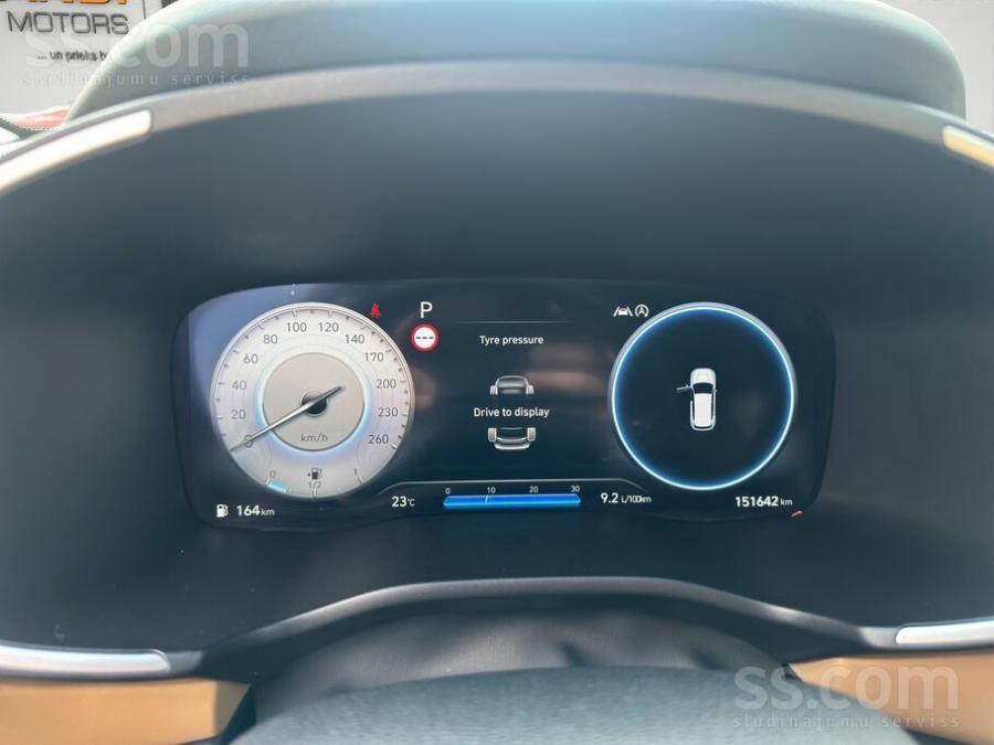 Balts Hyundai Santa Fe 2021 Rīga, ar dzinēja tilpumu 2.20 L un nobraukumu 152 tūkst. km par 23990 €, foto 12 vietnē AUTOMOTO.COM.LV