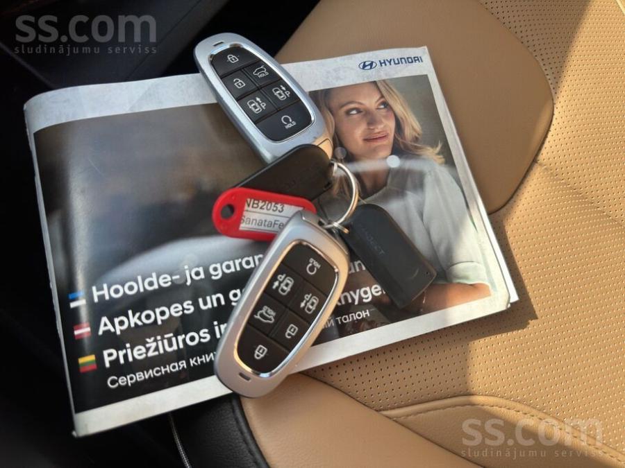 Balts Hyundai Santa Fe 2021 Rīga, ar dzinēja tilpumu 2.20 L un nobraukumu 152 tūkst. km par 23990 €, foto 21 vietnē AUTOMOTO.COM.LV
