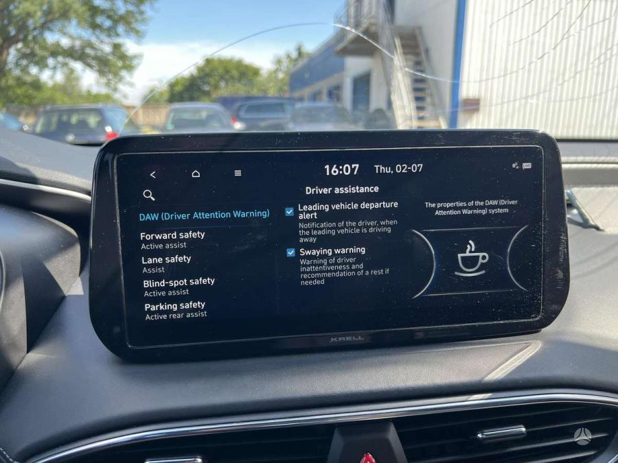 Белый Хендай Санта Фе 2022 в Каунас, объемом двигателя 1.60 л и пробегом 35 тыс. км за 16900 €, фото 35 на AUTOMOTO.COM.LV
