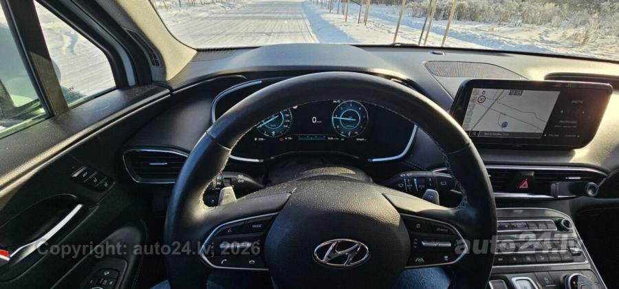 Balts Hyundai Santa Fe 2023 Tallina, ar dzinēja tilpumu 2.20 L un nobraukumu 99 tūkst. km par 38000 €, foto 6 vietnē AUTOMOTO.COM.LV