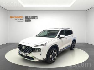 Hyundai Santa Fe 2023 RÄ«ga vietnÄ Balts Hyundai Santa Fe 2023 RÄ«ga, ar dzinÄja tilpumu 2.20 L un nobraukumu 81 tÅ«kst. km par 30490 ā¬, foto 1 vietnÄ AUTOMOTO.COM.LV