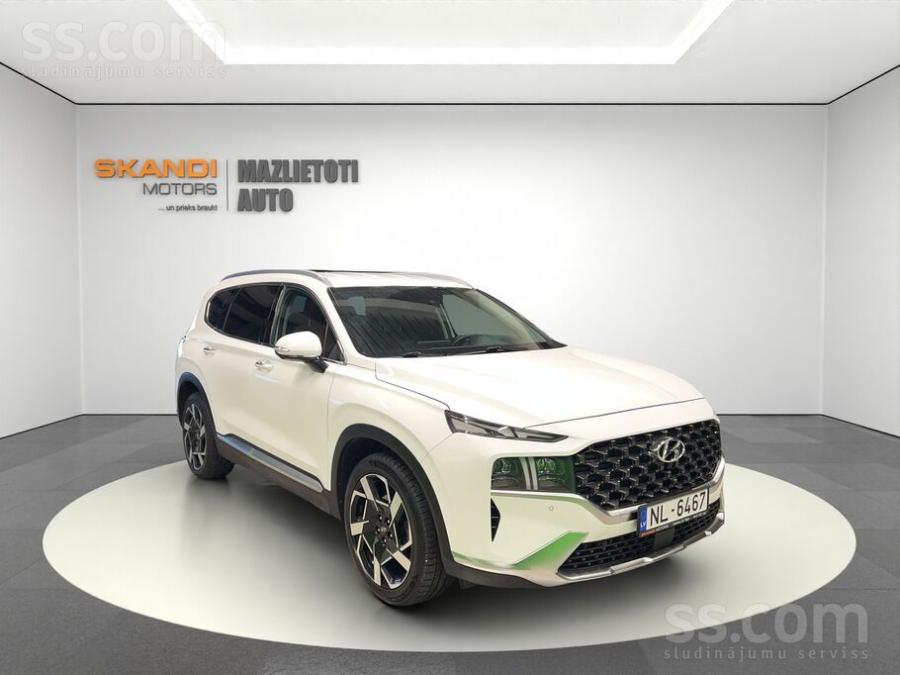 Balts Hyundai Santa Fe 2023 Rīga, ar dzinēja tilpumu 2.20 L un nobraukumu 81 tūkst. km par 30490 €, foto 9 vietnē AUTOMOTO.COM.LV