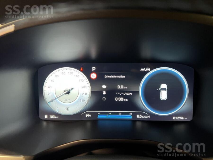 Balts Hyundai Santa Fe 2023 Rīga, ar dzinēja tilpumu 2.20 L un nobraukumu 81 tūkst. km par 30490 €, foto 12 vietnē AUTOMOTO.COM.LV
