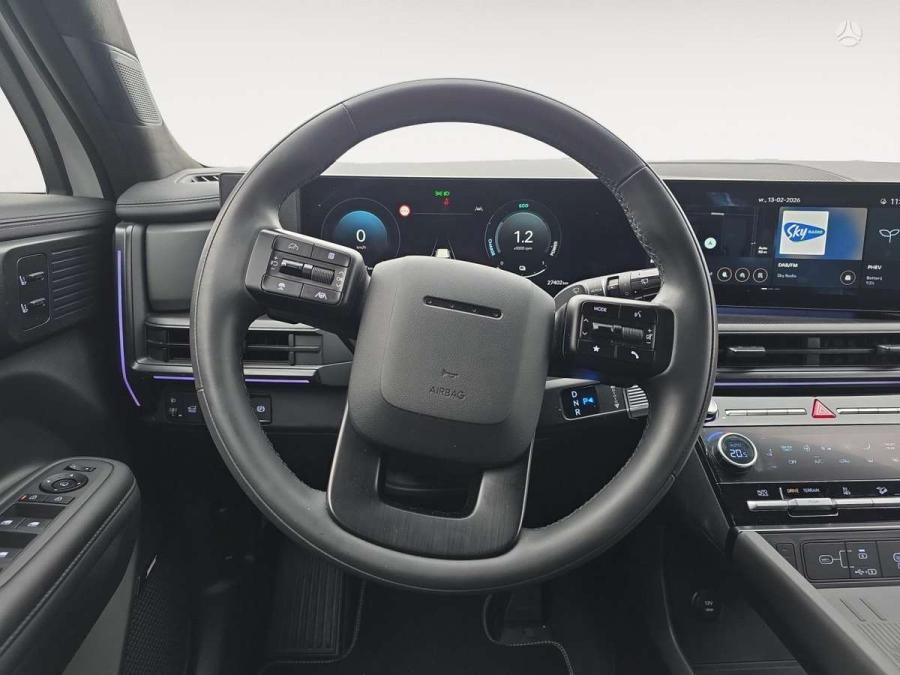 Balts Hyundai Santa Fe 2025 Viļņa, ar dzinēja tilpumu 0.00 L un nobraukumu 28 tūkst. km par 49900 €, foto 13 vietnē AUTOMOTO.COM.LV