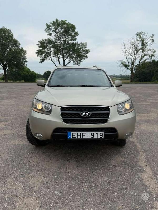 Dzeltens Hyundai Santa Fe 2006 Kauņa, ar dzinēja tilpumu 2.66 L un nobraukumu 145 tūkst. km par 3849 €, foto 1 vietnē AUTOMOTO.COM.LV