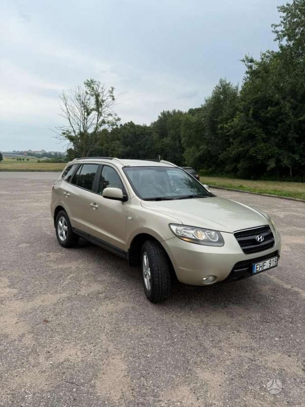 Dzeltens Hyundai Santa Fe 2006 Kauņa, ar dzinēja tilpumu 2.66 L un nobraukumu 145 tūkst. km par 3849 €, foto 2 vietnē AUTOMOTO.COM.LV