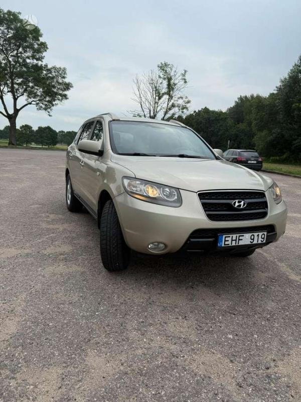 Dzeltens Hyundai Santa Fe 2006 Kauņa, ar dzinēja tilpumu 2.66 L un nobraukumu 145 tūkst. km par 3849 €, foto 4 vietnē AUTOMOTO.COM.LV