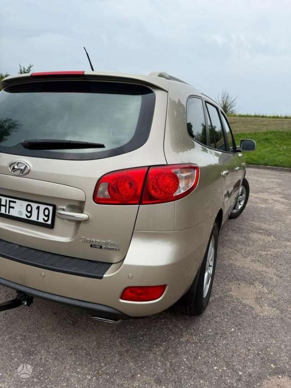 Dzeltens Hyundai Santa Fe 2006 Kauņa, ar dzinēja tilpumu 2.66 L un nobraukumu 145 tūkst. km par 3849 €, foto 7 vietnē AUTOMOTO.COM.LV