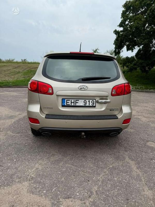 Dzeltens Hyundai Santa Fe 2006 Kauņa, ar dzinēja tilpumu 2.66 L un nobraukumu 145 tūkst. km par 3849 €, foto 9 vietnē AUTOMOTO.COM.LV