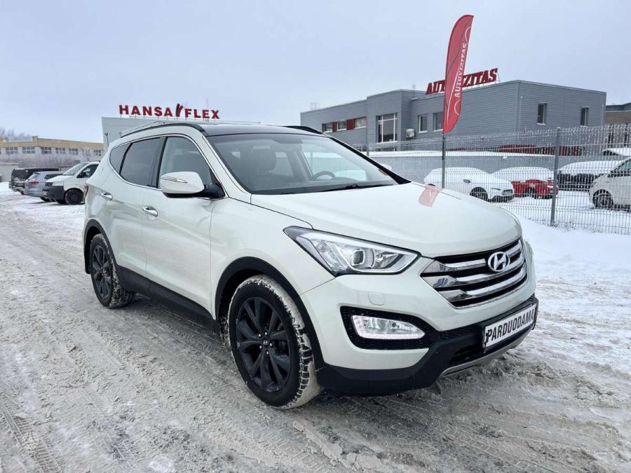 Dzeltens Hyundai Santa Fe 2016 Panevēža, ar dzinēja tilpumu 2.20 L un nobraukumu 157 tūkst. km par 11200 €, foto 1 vietnē AUTOMOTO.COM.LV