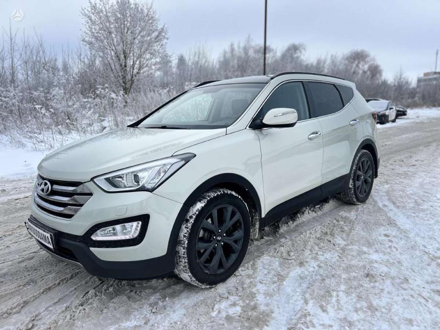 Dzeltens Hyundai Santa Fe 2016 Panevēža, ar dzinēja tilpumu 2.20 L un nobraukumu 157 tūkst. km par 11200 €, foto 3 vietnē AUTOMOTO.COM.LV