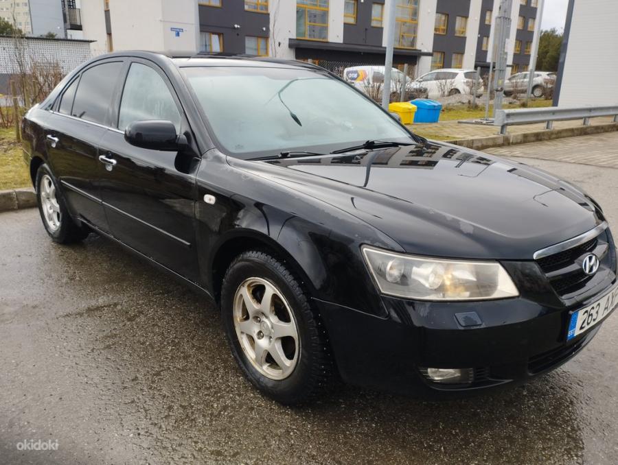 Melns Hyundai Sonata 2006 Tallina, ar dzinēja tilpumu 2.40 L un nobraukumu 179 tūkst. km par 2199 €, foto 13 vietnē AUTOMOTO.COM.LV