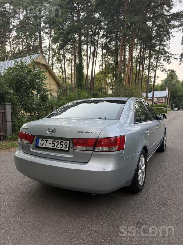Синий Хендай Соната 2007 в Рига, объемом двигателя 2.00 л и пробегом 102 тыс. км за 1849 €, фото 6 на AUTOMOTO.COM.LV