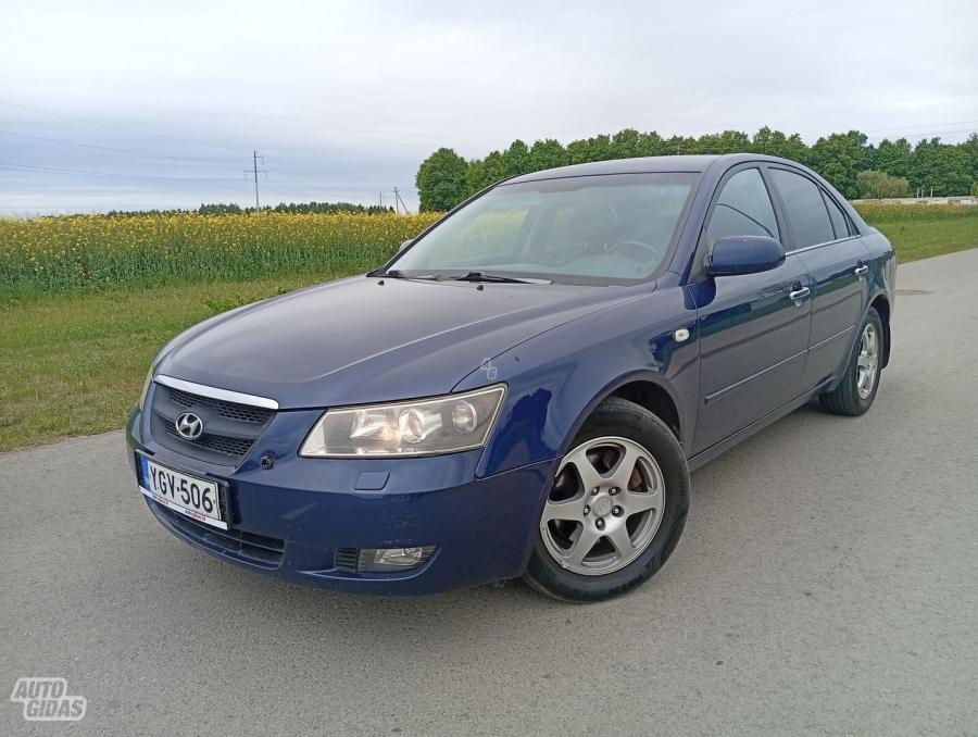 Zils Hyundai Sonata 2008 Viļņa, ar dzinēja tilpumu 2.00 L un nobraukumu 234 tūkst. km par 1900 €, foto 1 vietnē AUTOMOTO.COM.LV
