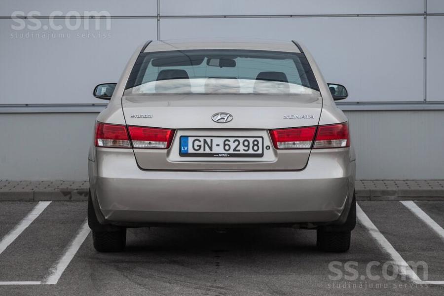 Brūns Hyundai Sonata 2007 Rīga, ar dzinēja tilpumu 2.40 L un nobraukumu 101 tūkst. km par 1450 €, foto 6 vietnē AUTOMOTO.COM.LV